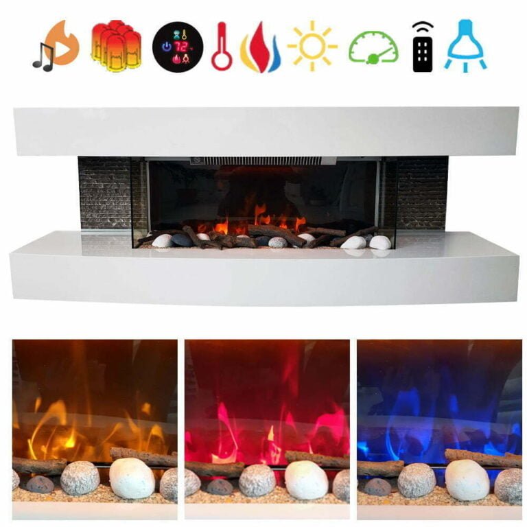 Wall mounted electric fires ElectricSun Paula BIG white W150